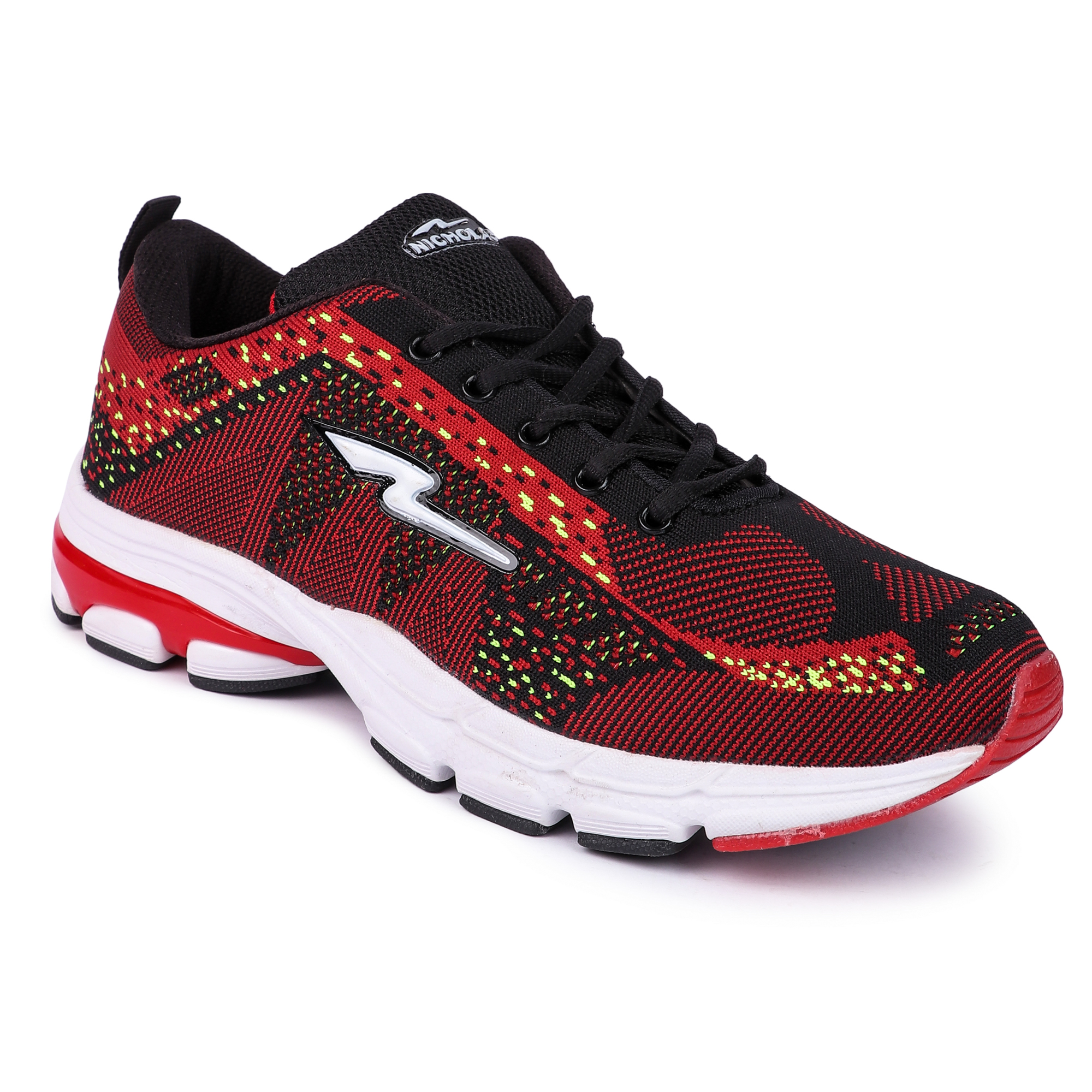 Buy Nicholas Men's Red Sports Shoe Online @ ₹1029 from ShopClues