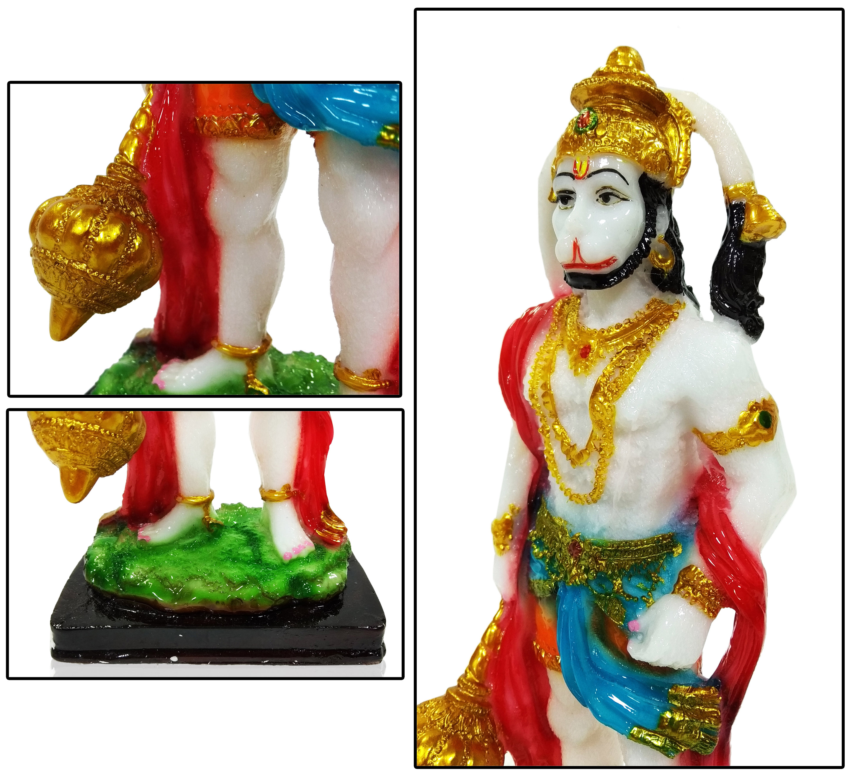 Buy Lord HANUMAN Gift Statue Idol Showpiece Sculpture Murti Bajrang ...