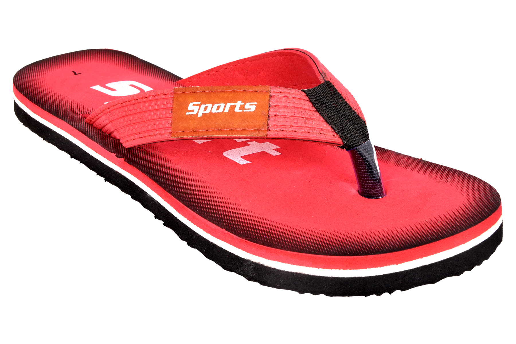 Buy Ajeraa Comfort Red Color Flip Flops for Men Online @ ₹299 from ...