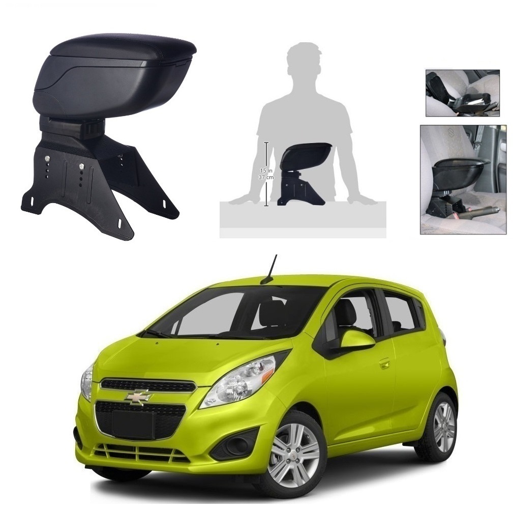 Buy KunjZone Premium Quality Car Arm Rest Console Black for Chevrolet ...