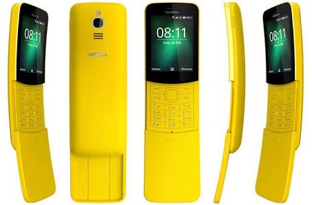 Buy Nokia 8110 4GB 512MB Yellow Color - Imported Mobile with 1 Year ...