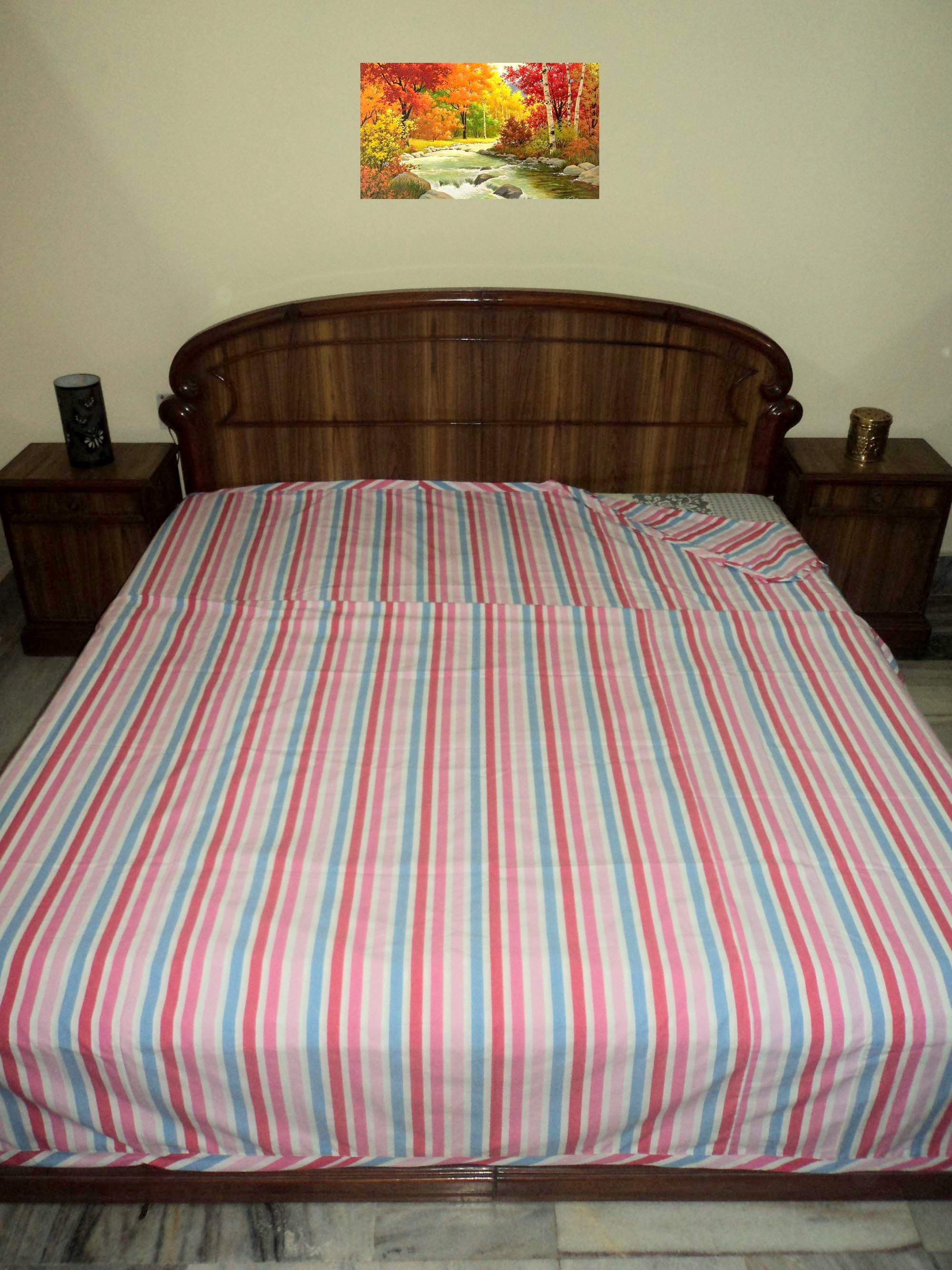 Buy Duvet Cover Double Bed With Button Cotton - AC Dohar / Quilt Cover ...