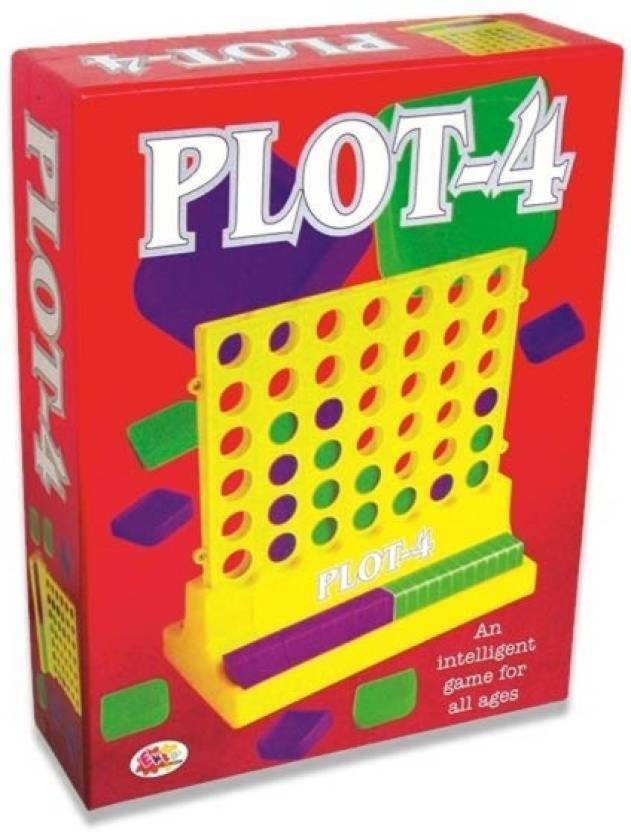Buy SHRIBOSSJI Ekta Plot-4 Board Game Family Game Board Game Online ...
