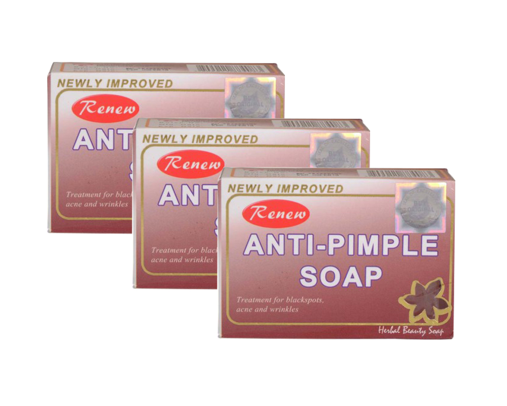 Buy Renew Anti Pimple Soap - 135g (Pack Of 3) Online @ ₹1299 from ShopClues