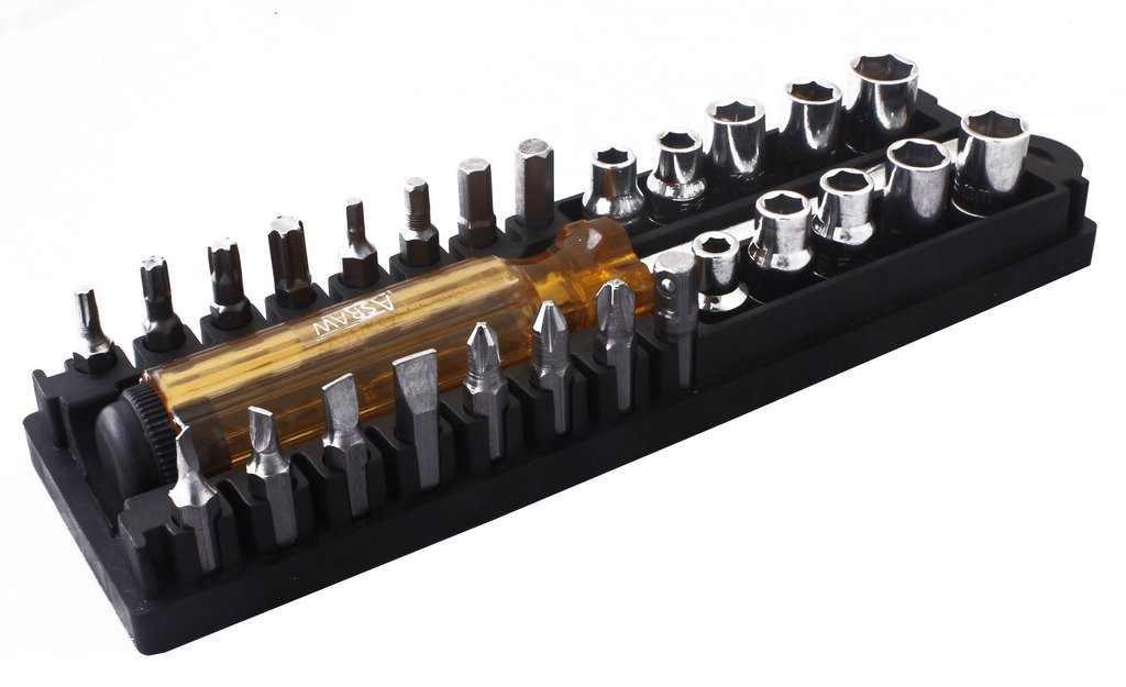 Buy Heavy Duty 28 in 1 Multipurpose Steel Alloy 28 Pieces Screwdriver ...