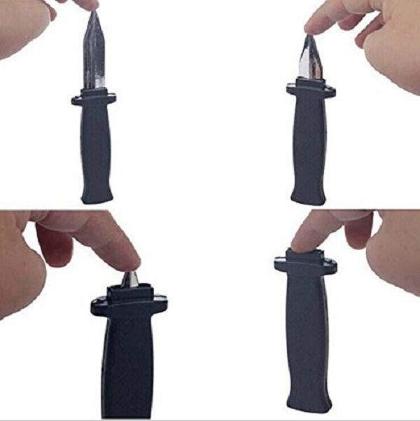 Buy Fake Joke Prank Trick Knife Magic Dagger Retractable Plastic Blade ...