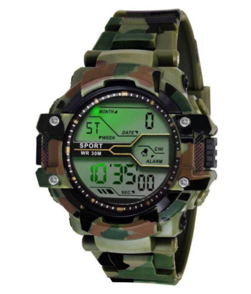 Buy 7th Feet Multi Function LED Army Style Digital Sports Watch For Men ...