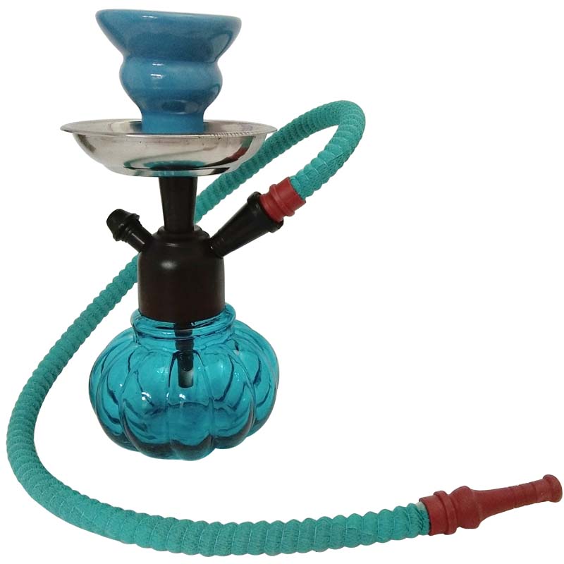 Buy Metier 9 Inch Tall Glass Hookah Smoking Hookah with Metal Ash ...