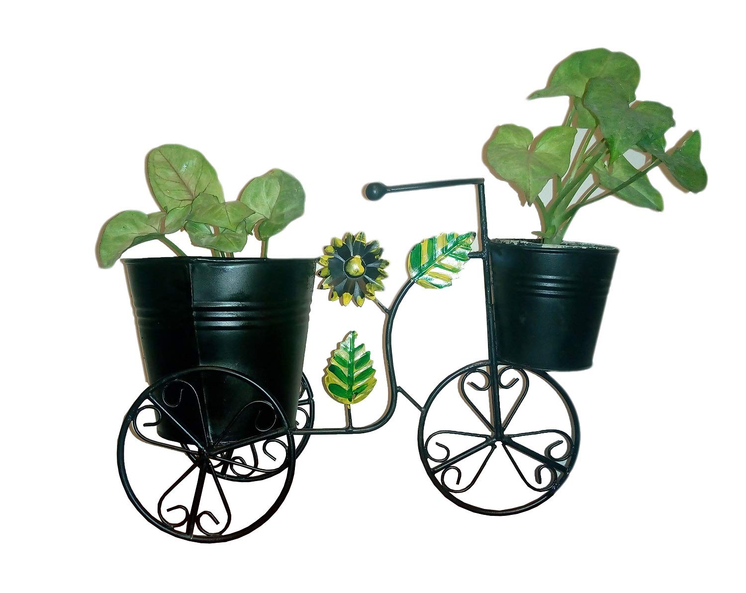 Buy Cycle Stand Handcrafted Home Decor Vases/Table Top Cycle Rickshaw ...