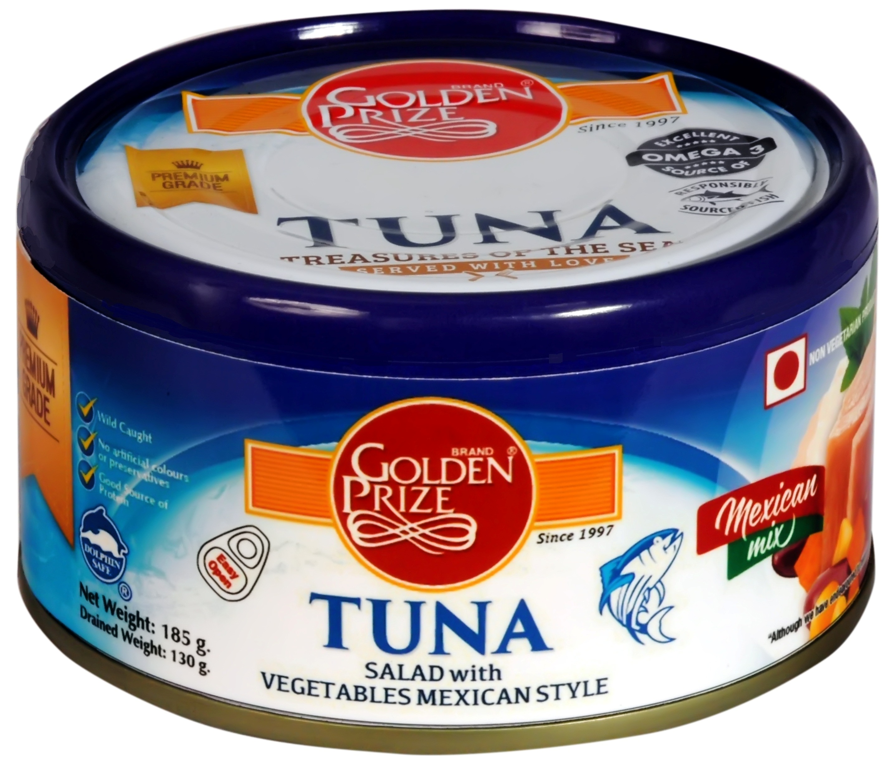 Buy Golden Prize Tuna Salad with Vegetables Mexican Style 185Gms Online ...
