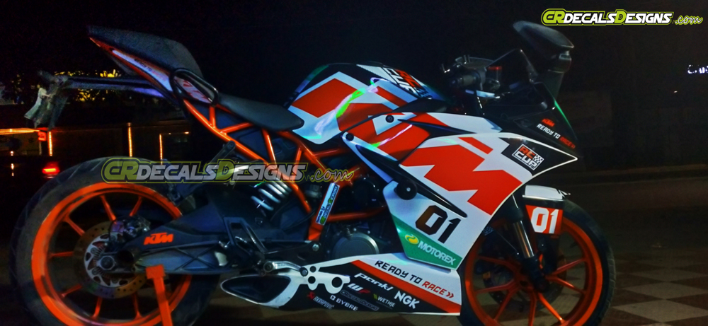 Buy CR Decals KTM RC FULLBODY LIMITED Edition FACTORY Stickers/ Wrap ...