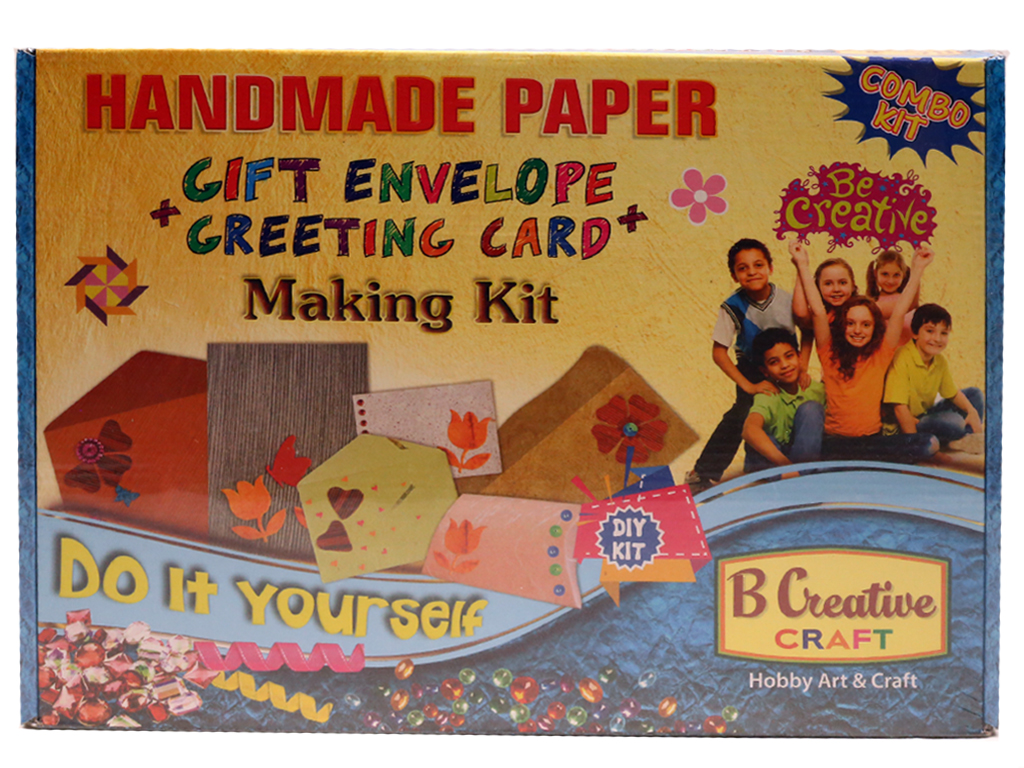 Buy Creative Jack Handmade Paper Gift Envelope Greeting Card Making Kit ...