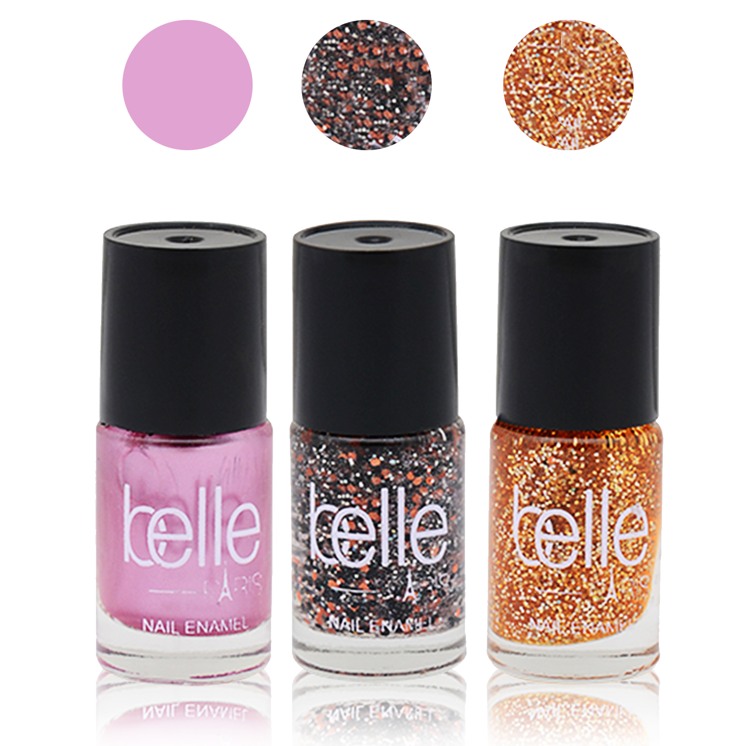 Buy Set of 3 Nail paints Online @ ₹240 from ShopClues