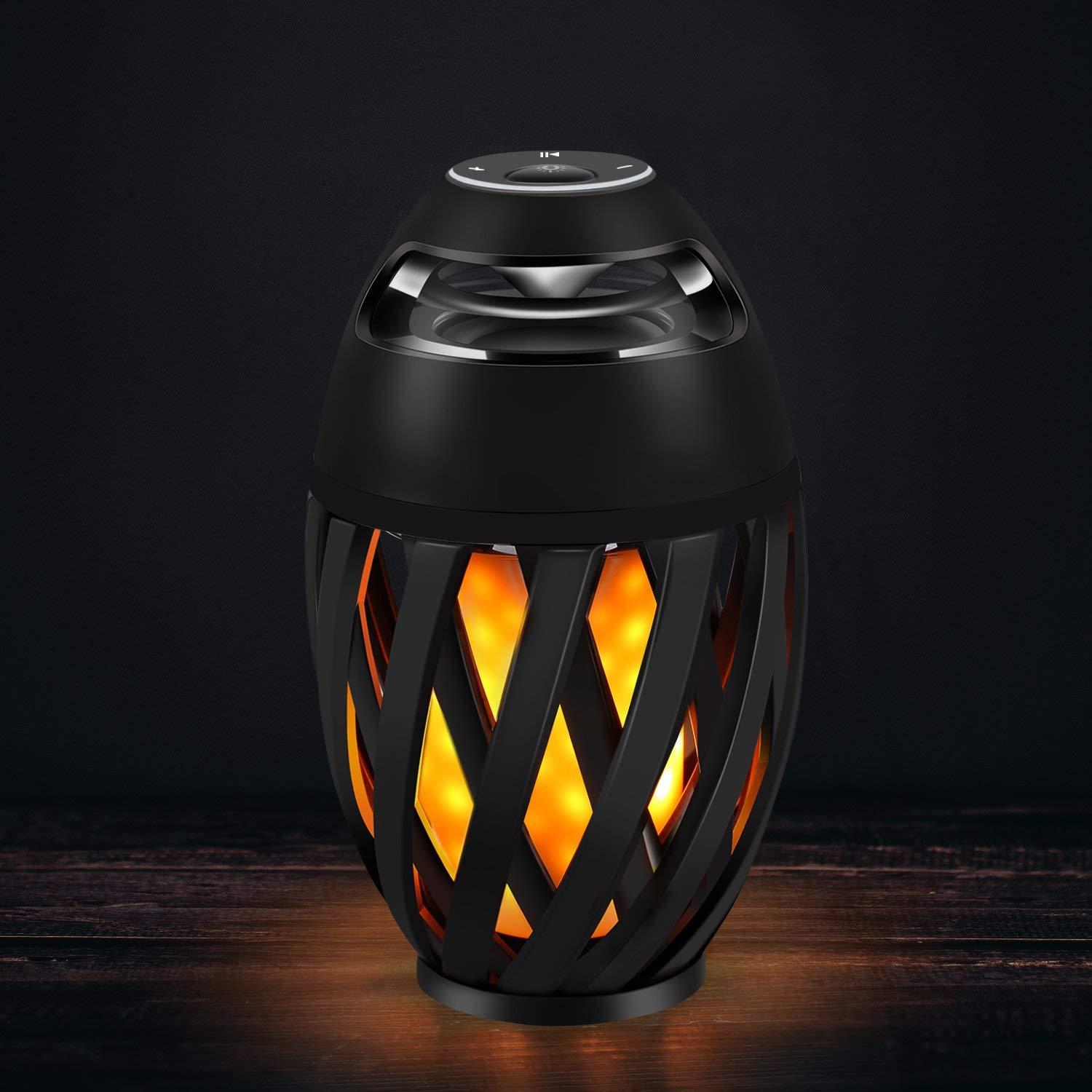 Buy Tech Gear Led Lamp Bluetooth Speaker Flame Atmosphere Speakers ...