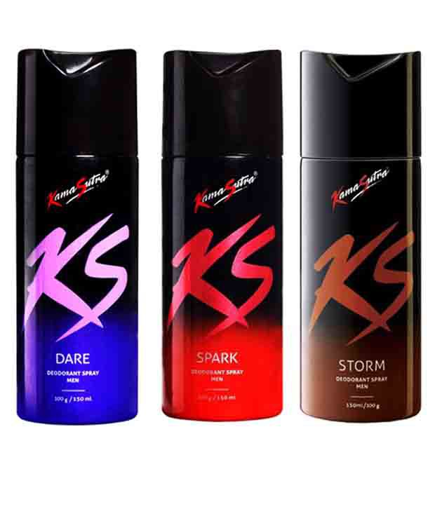Buy Ks Kamasutra Deo Deodorants Body Spray For Men - Pack Of 3 Pcs ...