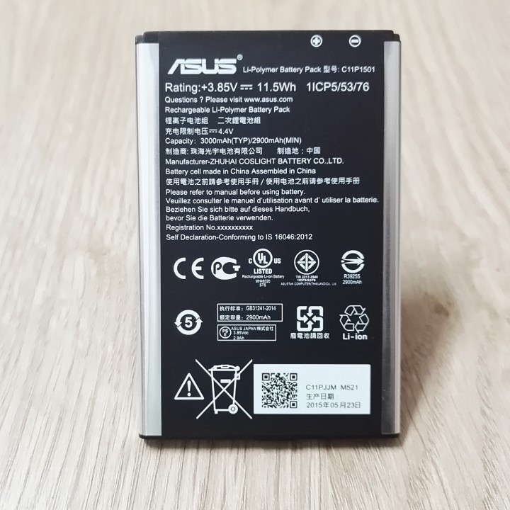 Buy ORIGINAL ASUS BATTERY C11P1501 FOR ZENFONE 2 LASER ZE601KL 6 ...