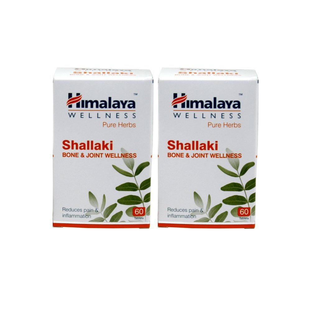 Buy Himalaya Shallaki Bone and Joint Wellness Tablets (60 Pieces), Pack ...