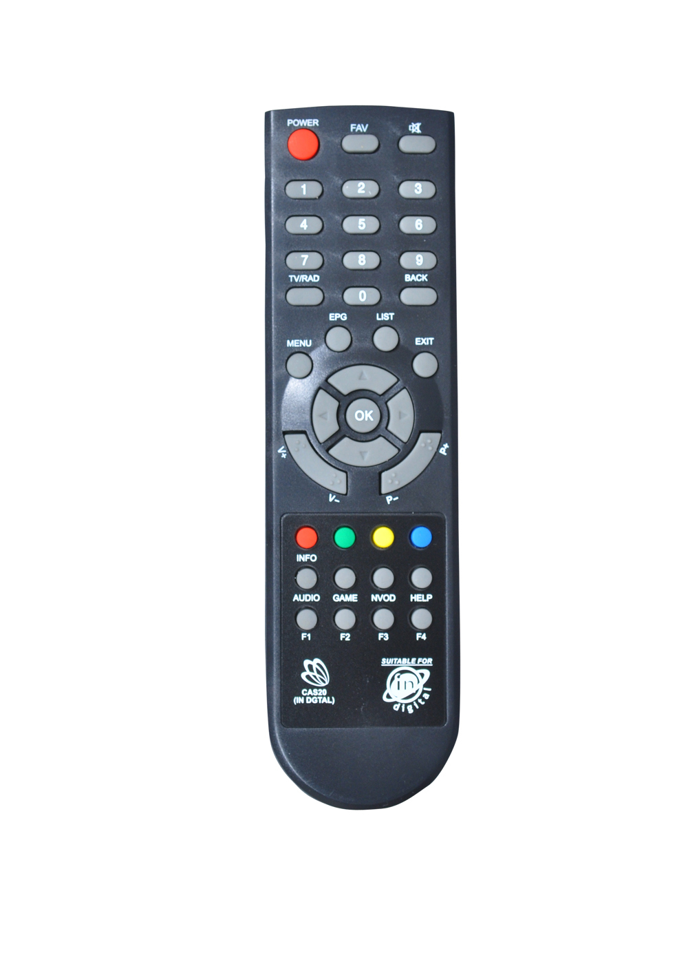Buy LRIPL CAS-20 IN DIGITAL Set Top Box Remote Controller ( Black ...