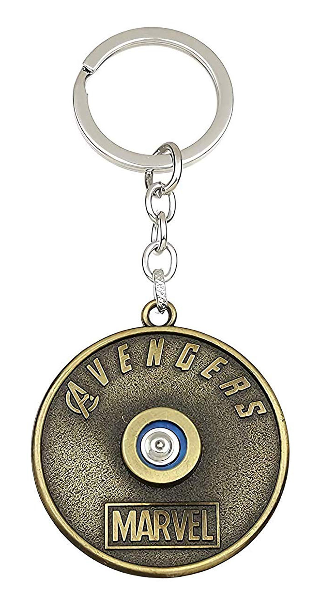 Buy KD COLLECTIONS Iron Man Rotating Keychain (Antique Golden) Online @ ₹275 from ShopClues