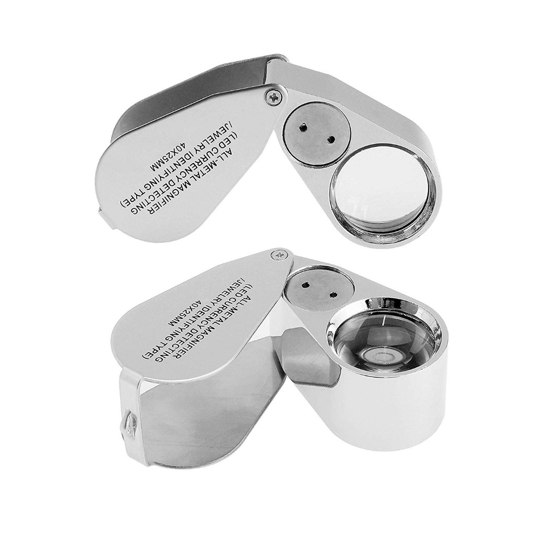 Buy DIY Crafts 40X Illuminated Jeweler LED UV Lens Loupe Magnifier with ...