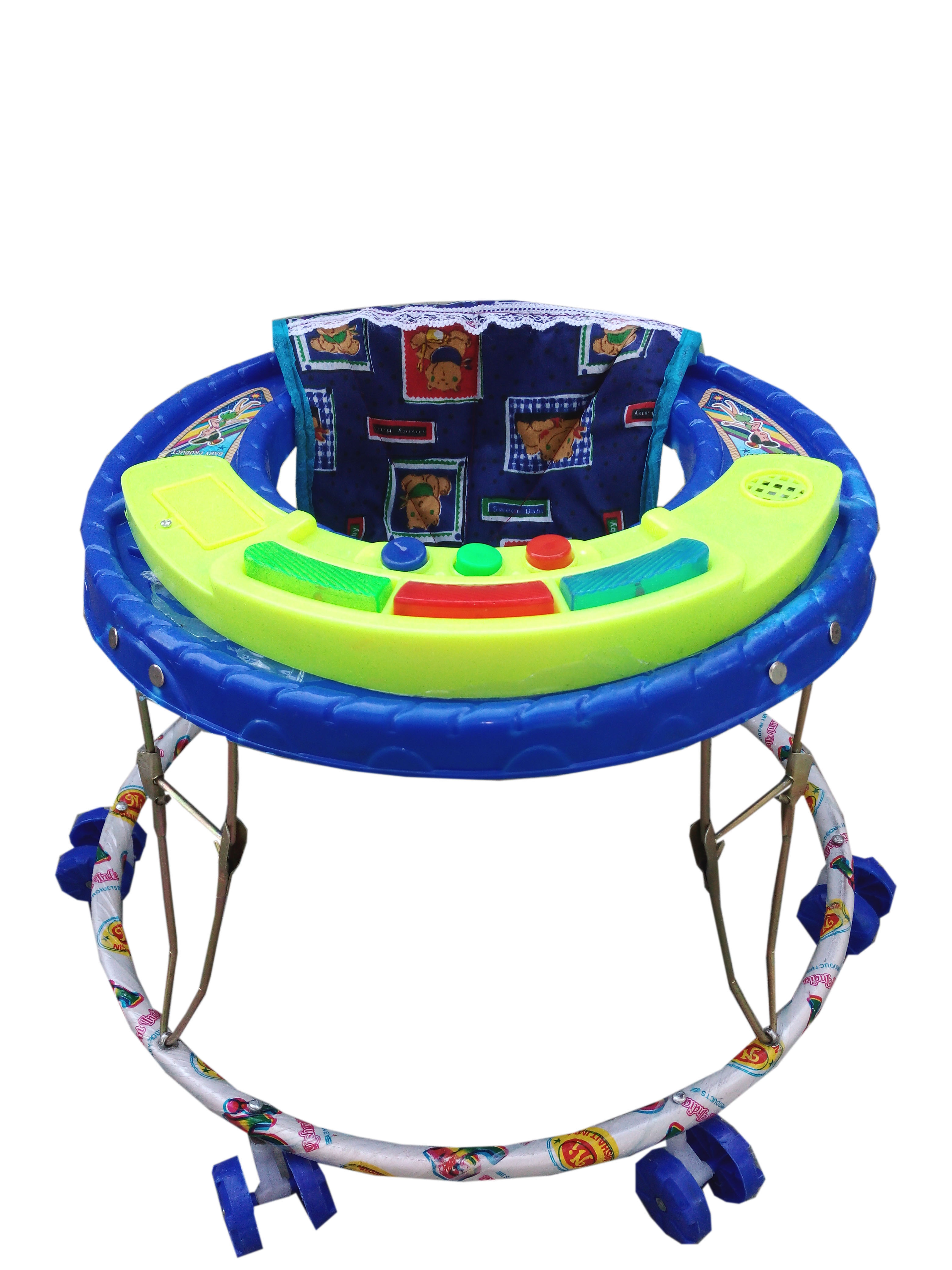 Buy Oh Baby Blue Musical Walker For kids SE-W-07 Online @ ₹1125 from ...