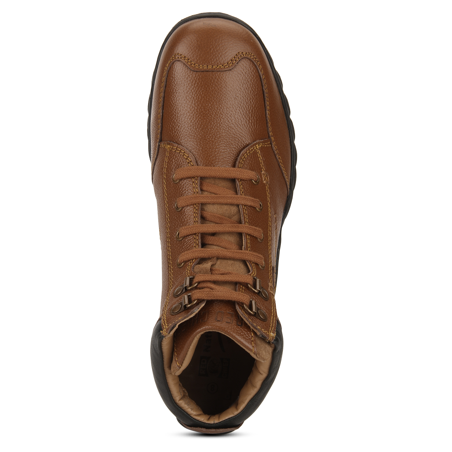 Buy Red Chief Tan Men High Ankle Outdoor Casual Leather Shoes (RC3515 ...