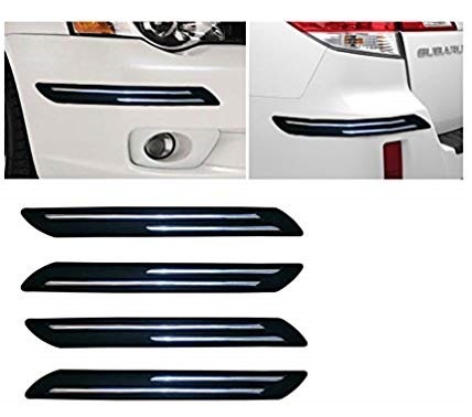 Buy Auto Addict Double Chrome Bumper Protector Set of 4 Pcs For Tata ...