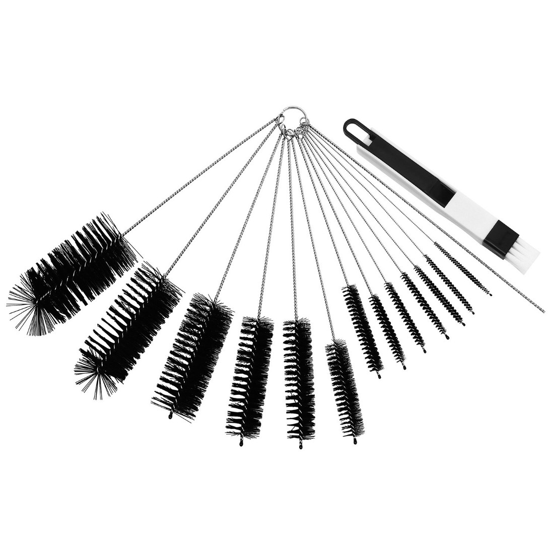 Buy DIY Crafts Nylon Bottle Cleaning Brush with Bristles, 10 Inch (Pack ...