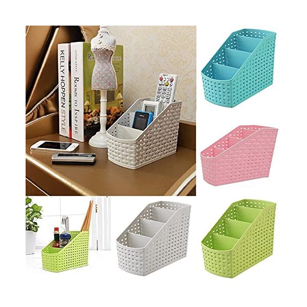Buy Plastic 4 Compartment Utensils Holder for Spoons, Knives, Forks ...