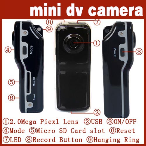 Buy Mini MD80 DV DVR Sports Video Camera Webcam Spy Cam in Chittoor (AP ...