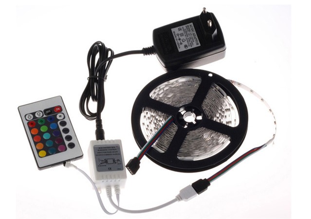 Buy LED RGB STRIP LIGHT- 5 METER /ROLL Online @ ₹450 from ShopClues