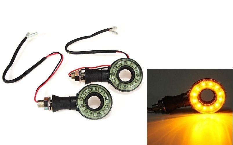 Buy 2 X Motorcycle LED Indicators Assembly BIKE INDICATOR LIGHT for All ...