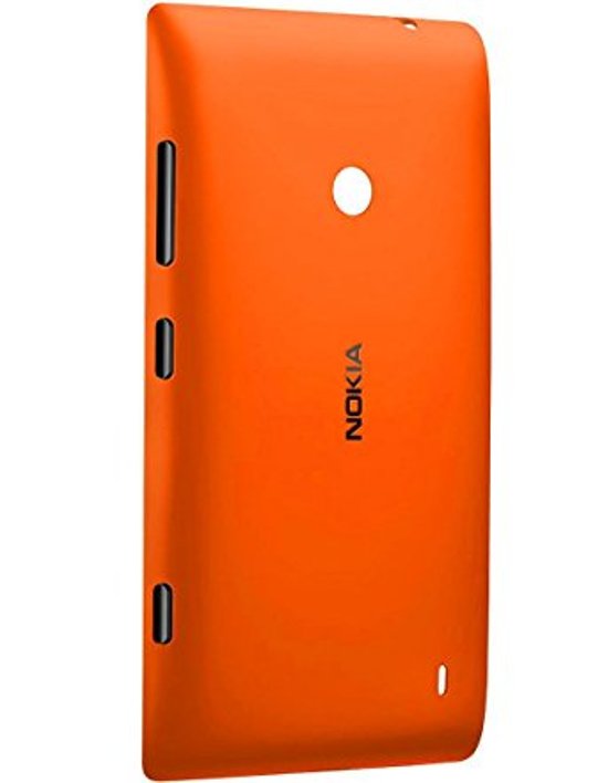 Buy Nokia Lumia 520 Battery Door Back Panel Cover (ORANGE) Online ...