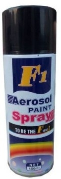 Buy F1 AEROSOL SPRAY PAINT BLACK Online @ ₹499 from ShopClues