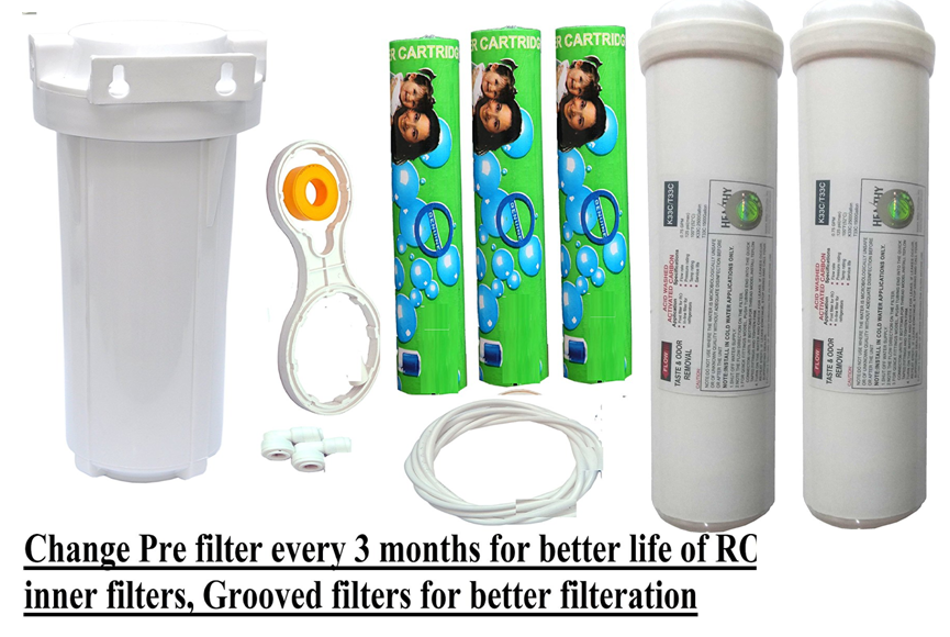 Buy Pre filter housing kit with all Installation accessories PP 3 PP ...