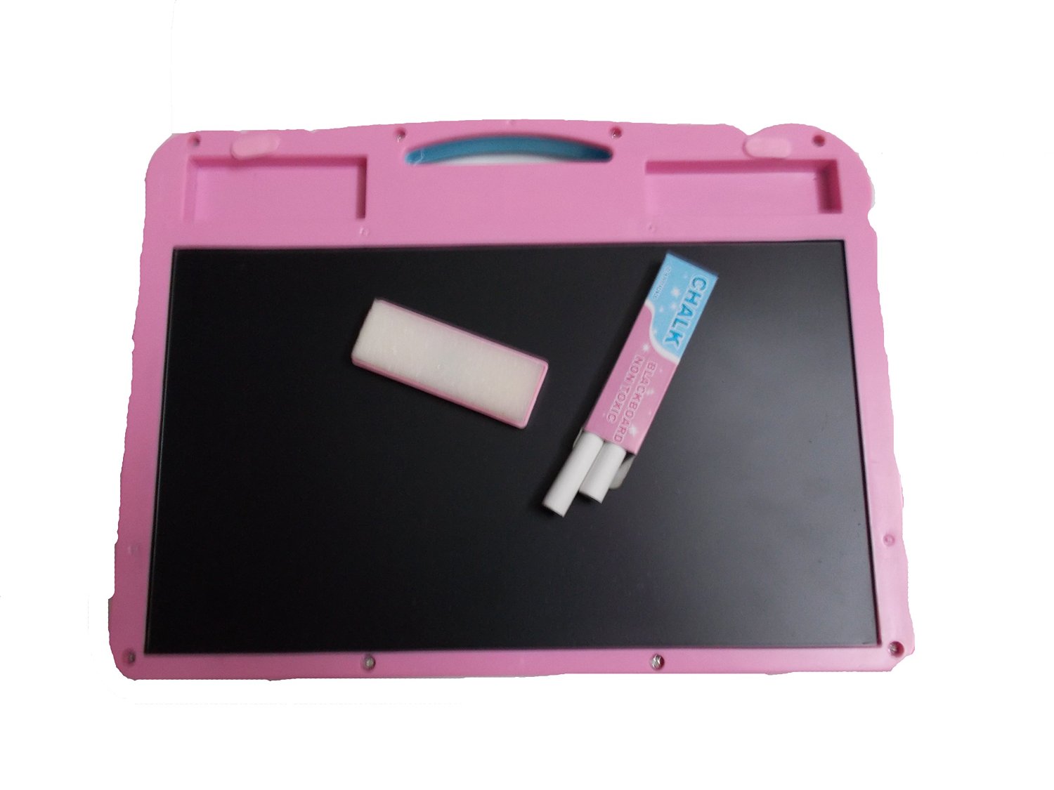 Buy Double Side Magic Slate with Black Slate Chalk Board for Kids ...
