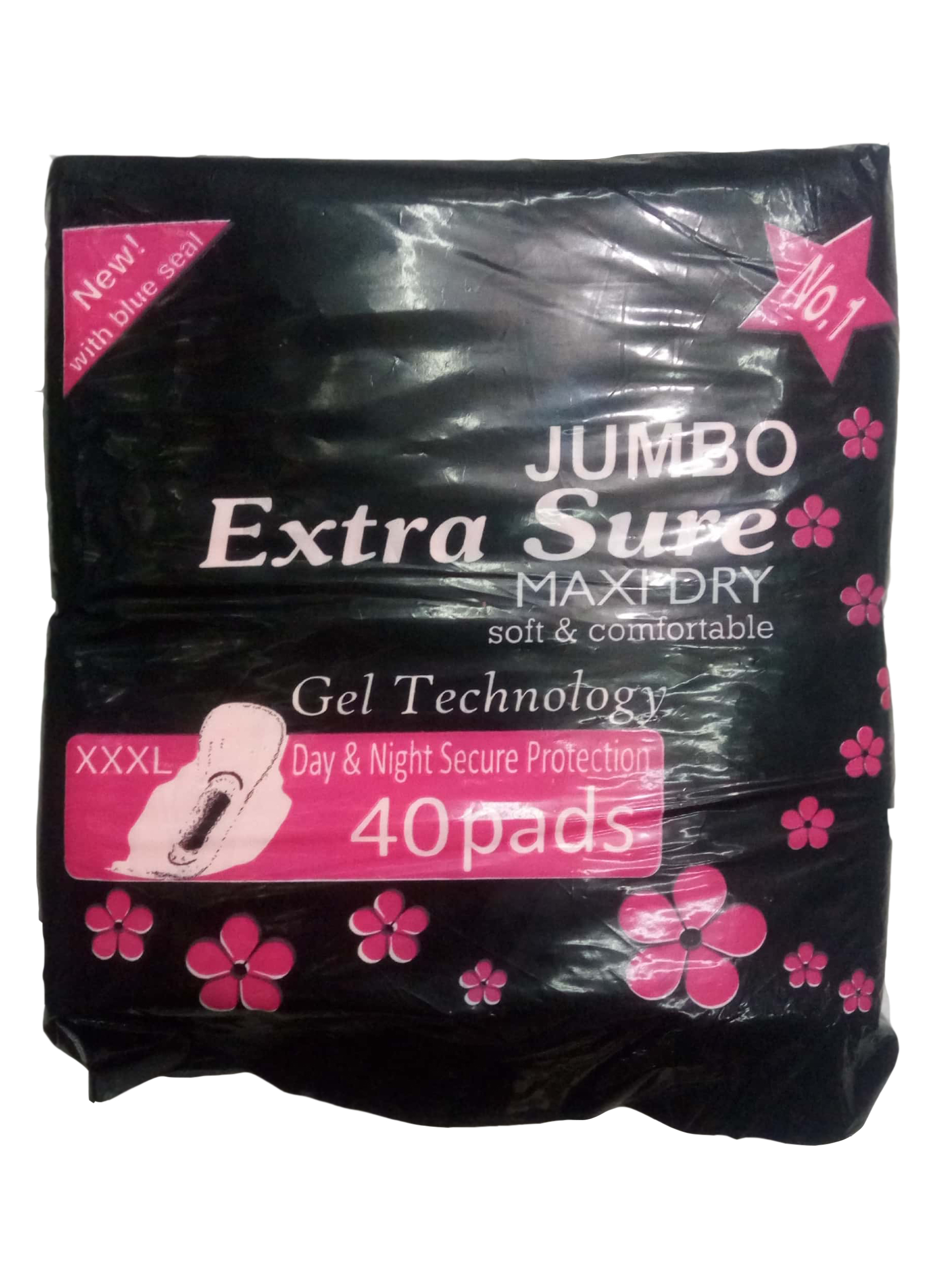 Buy Extra Sure Sanitary Pad JUMBO XXXL For-WOmen,Girls Online @ ₹450 ...