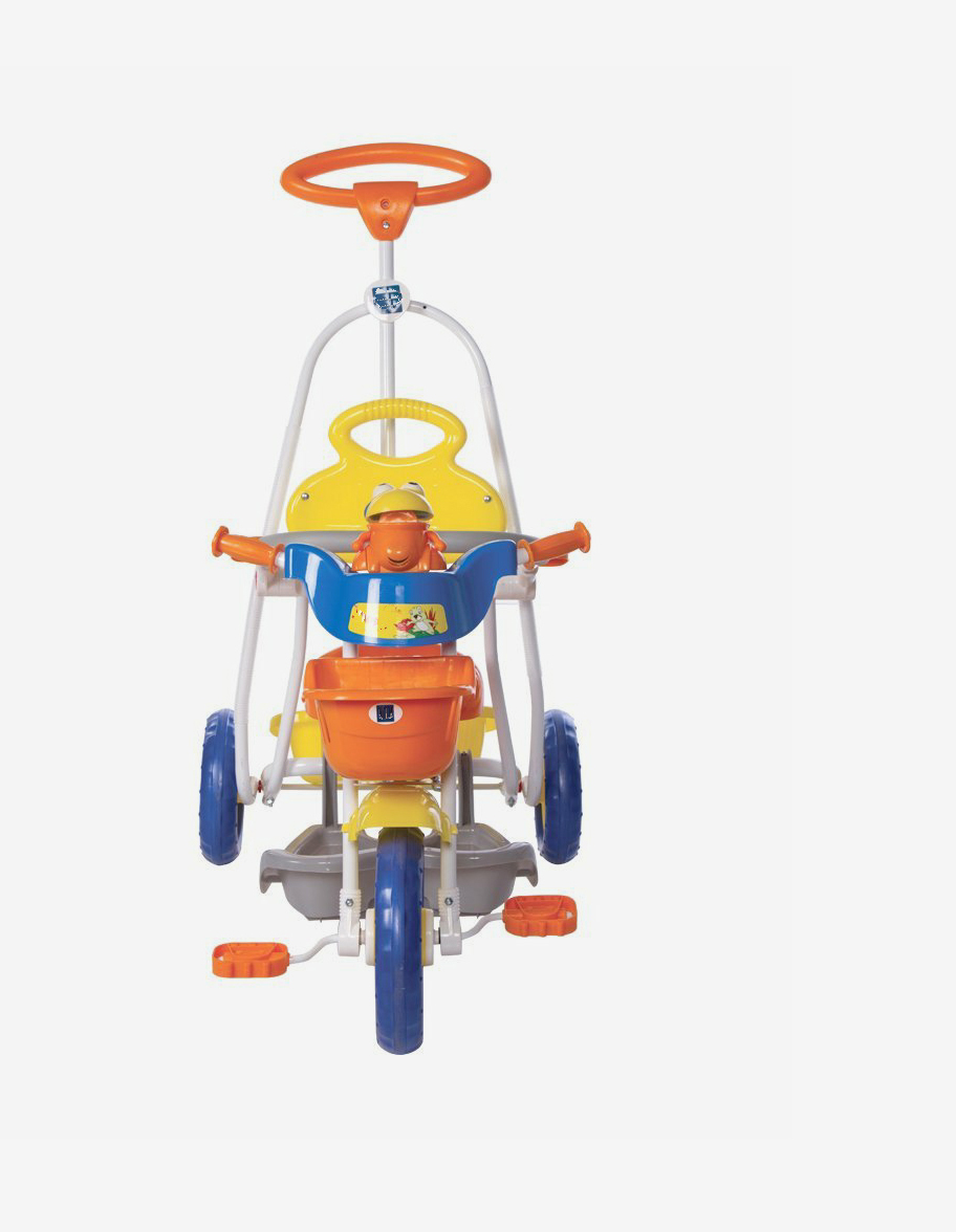 Buy OH BABY Cycle Baby Pink TricycleWITH CYCLE COLOR MULTI SE-TC-80 ...