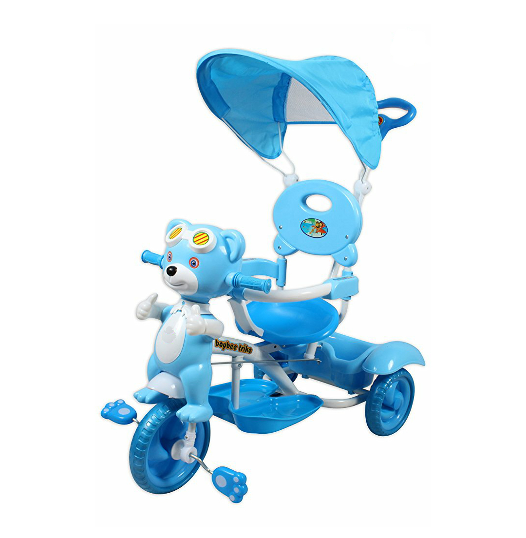 Buy OH BABY HUD SEAT Tricycle with Cycle with Canopy COLOR (BLUE)SE-TC ...