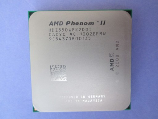 Buy AMD Phenom II X2 550 Black Edition Dual-Core 3.1 GHz Socket AM3 80W ...