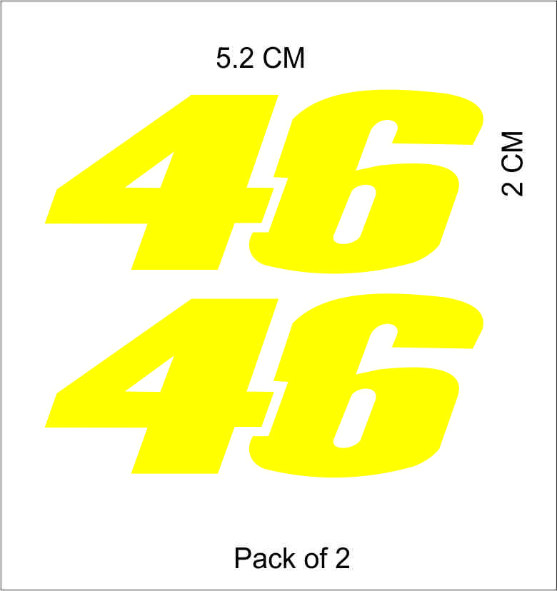 Buy SIGN EVER Bike apache vinyl stickers/decals side tank (Yellow) pack ...