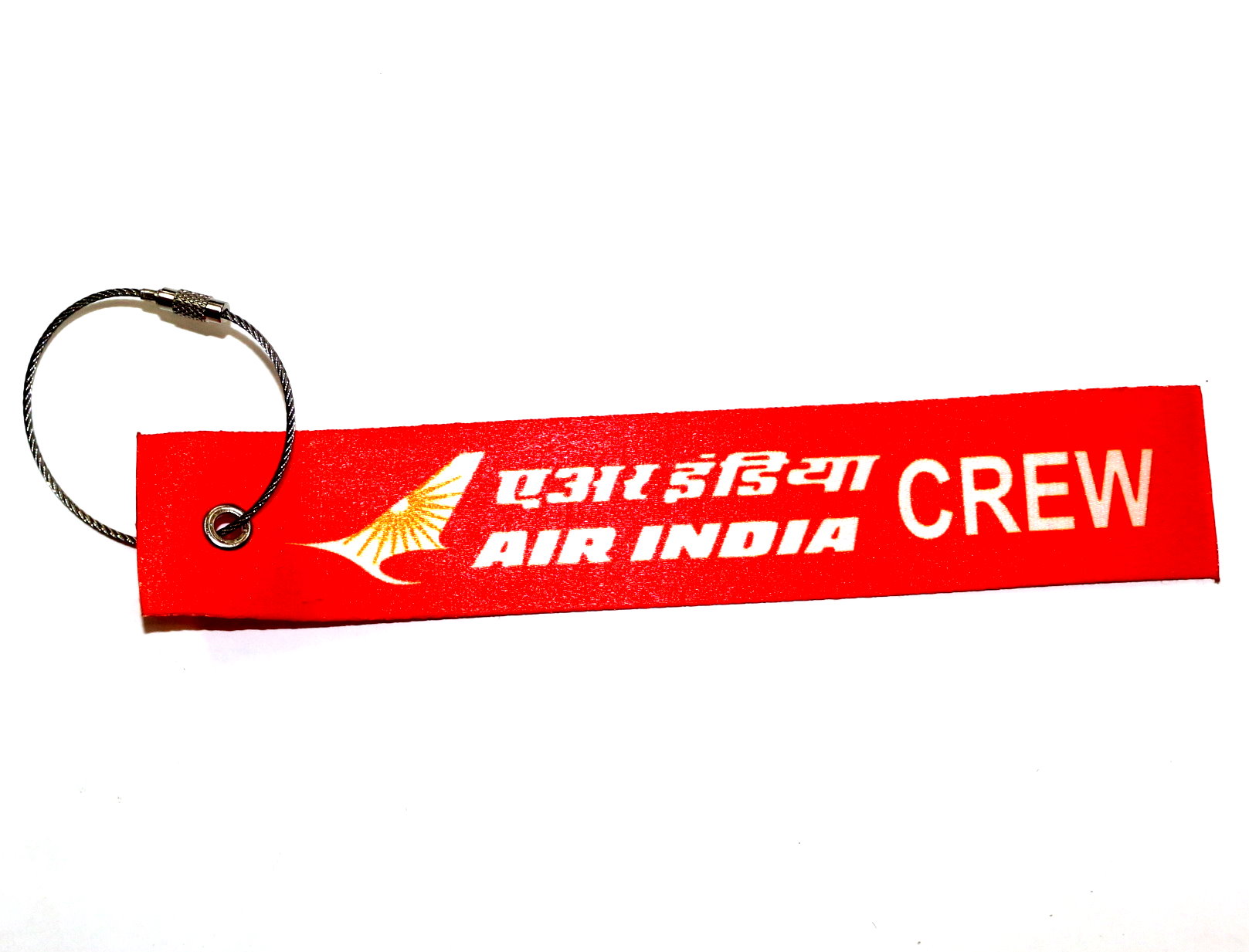 Buy Pilot18 Air India x CREW 35Mm Aviation Pilot Crew Bag Tag With ...