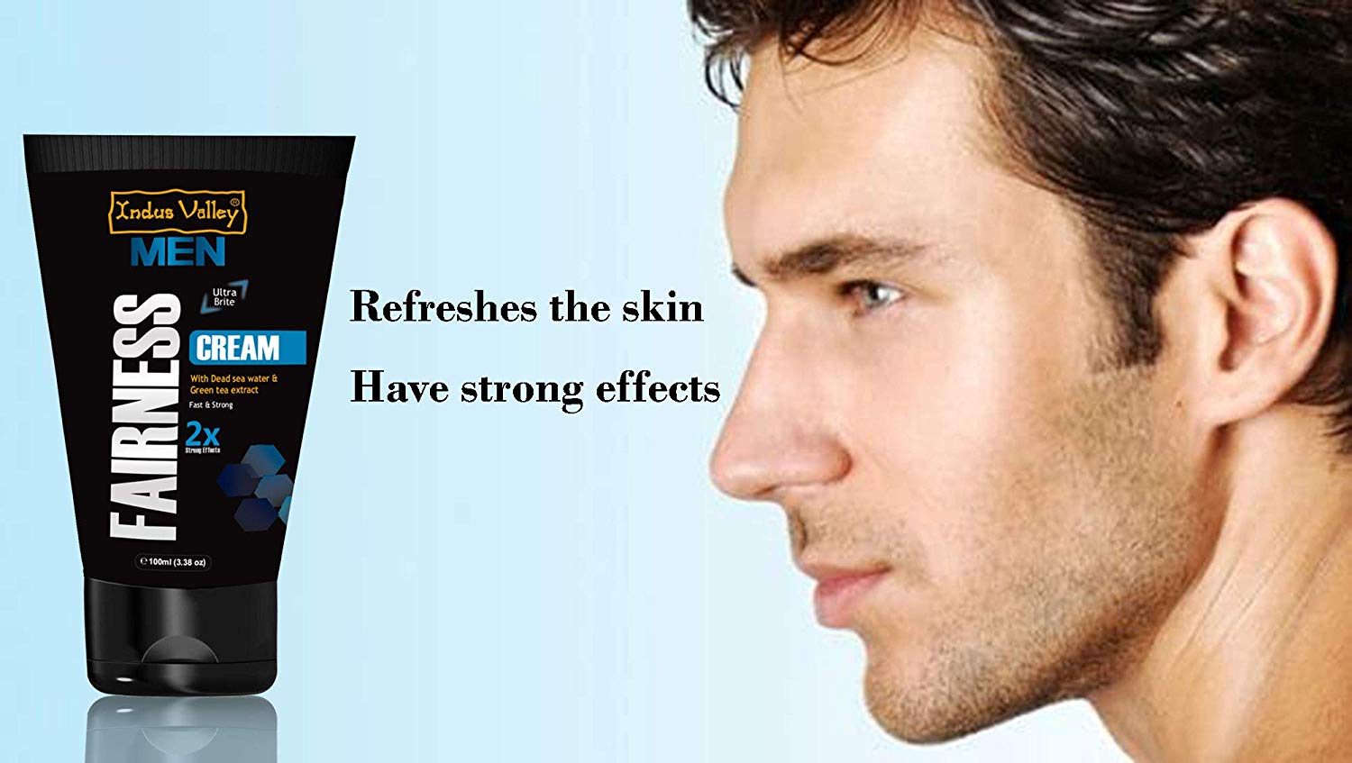 Buy Indus Valley Men Fairness Cream For Natural Fair Look 100 Ml Online ₹449 From Shopclues