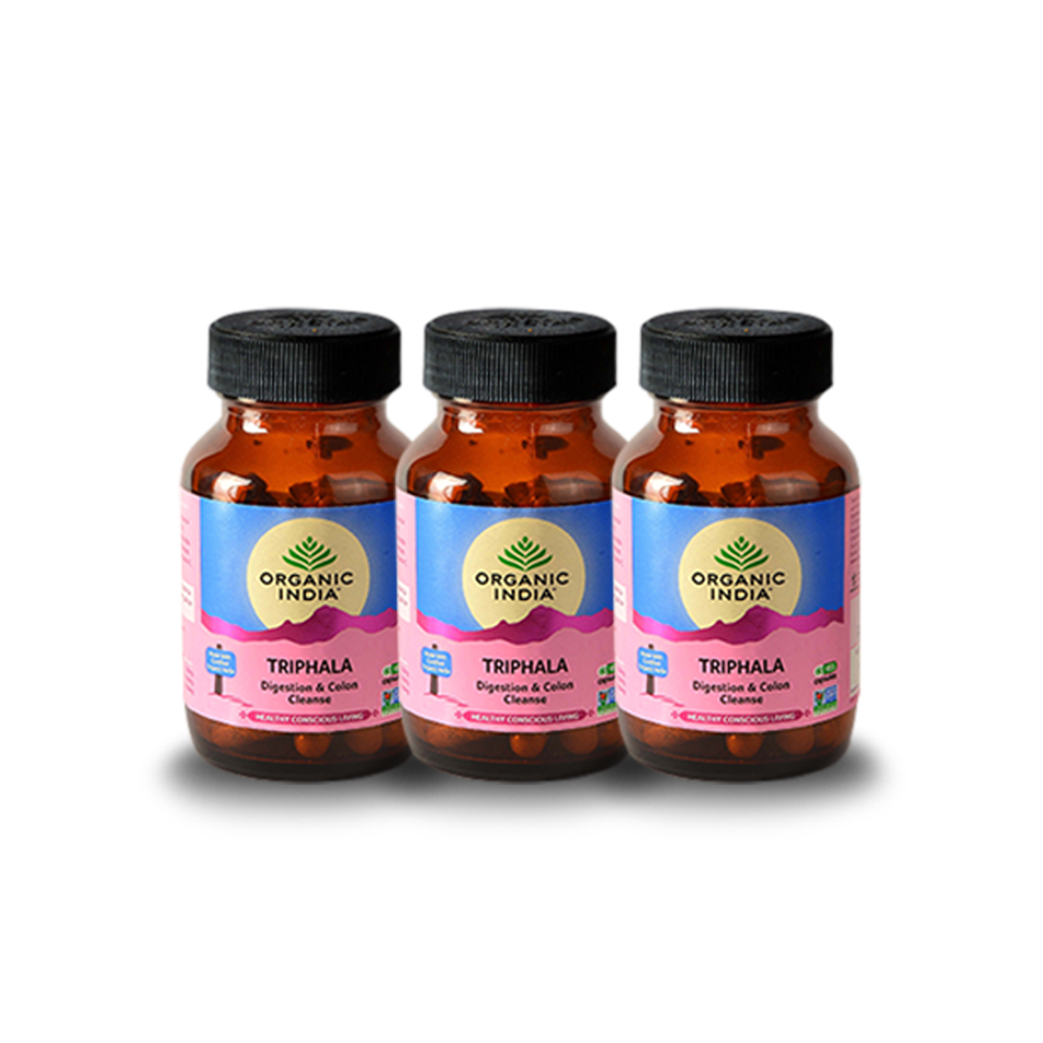 Buy Organic India Triphala 60 Pc Capsules Bottle Pack 0f 3 Online