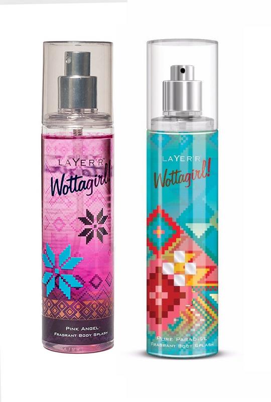 Buy Wottagirl Pink Angel and Pure Paradise Perfume Body Spray Pack of 2 ...