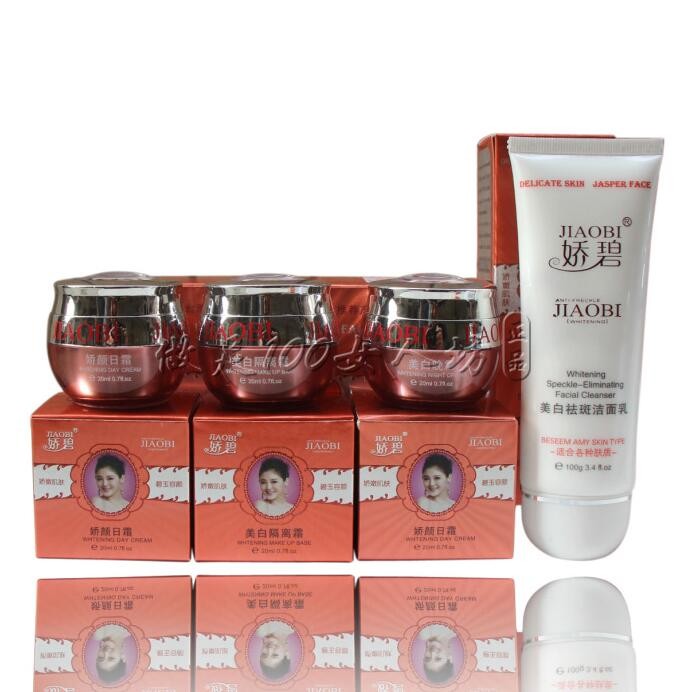 Buy Jiaobi Whitening Cream Original 4 Pc set Online @ ₹1199 from ShopClues