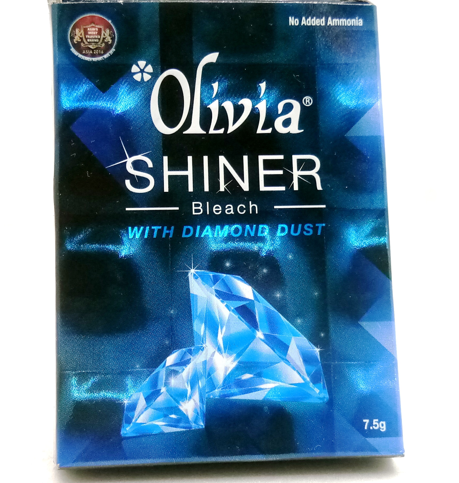 Buy Olivia SHINER BLEACH With DIAMOND DUST No Ammonia Added ( 7.5g X 2 ...