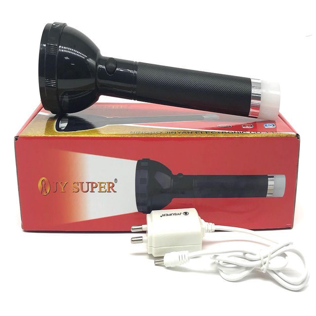 Buy JY SUPER HIGH POWER FLASH LIGHT JY-9050 RECHARGEABLE TORCH Online ...
