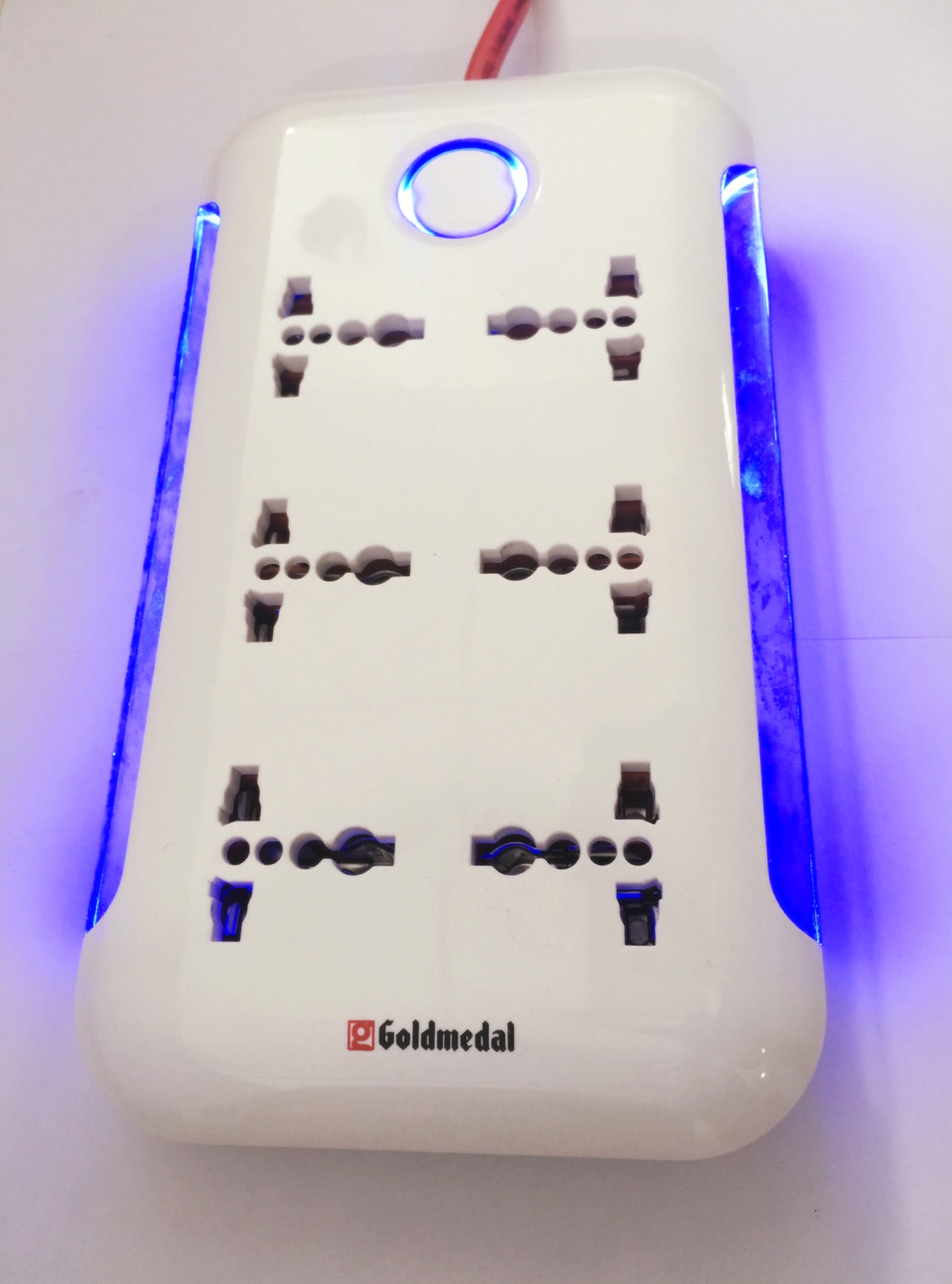 Buy LITAX Gold Medal i-Strip LED Spike Guard with Surge Protector and 6 ...
