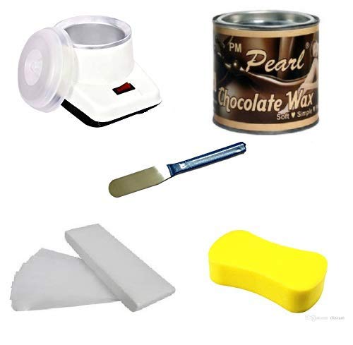 Buy Waxing Kit/Wax Kit Combo Kit Includes (Wax Heater +Chocolate WAX ...